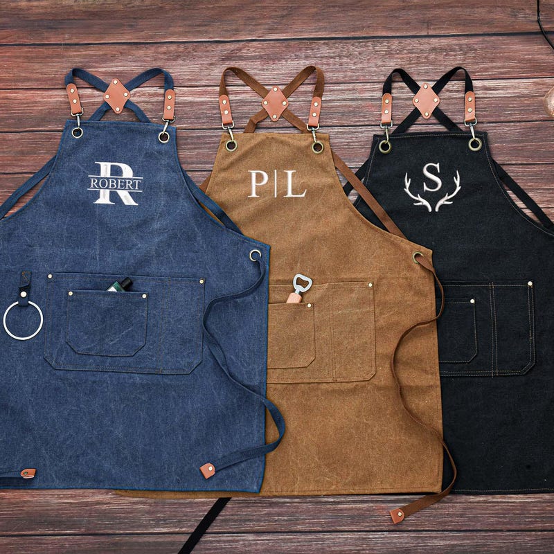 Embroidered Aprons - Etsy