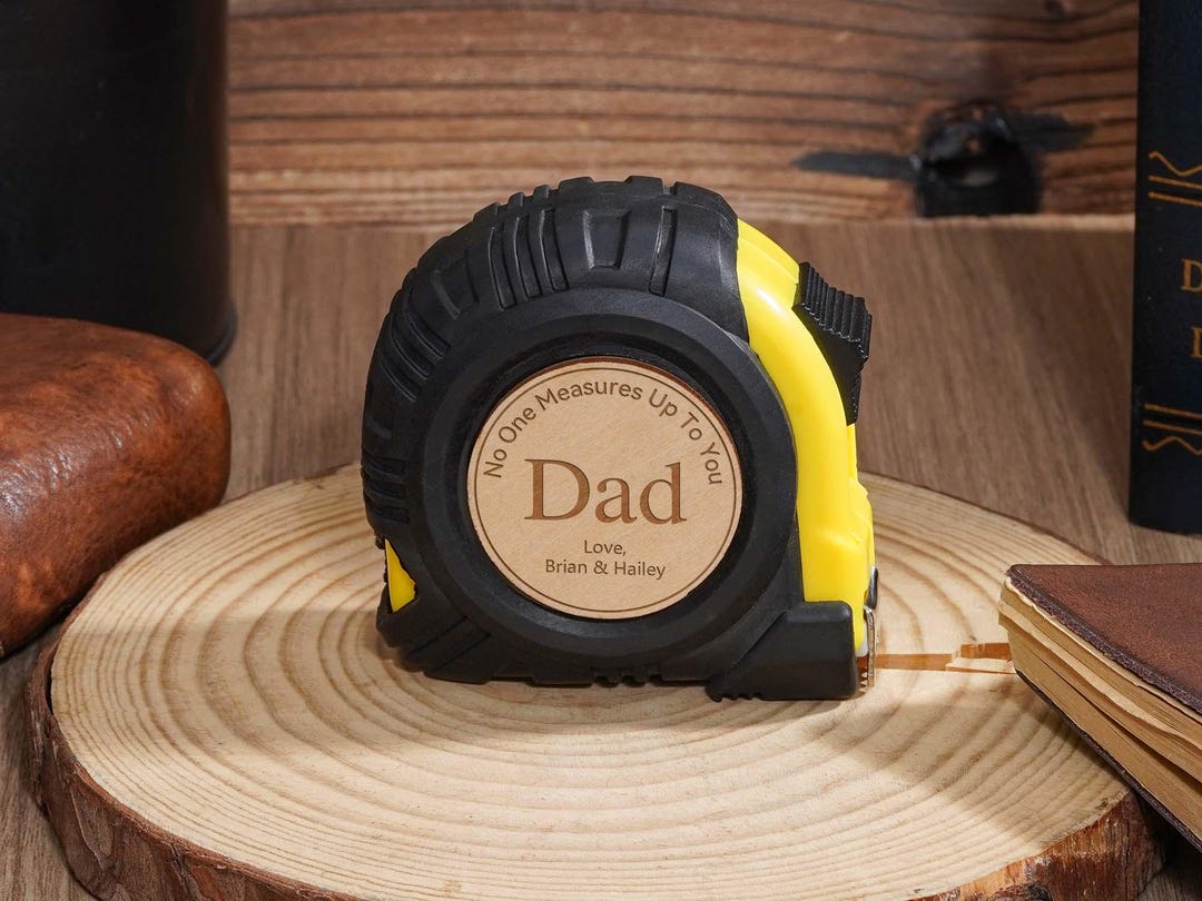 Personalized Tape Measure for Dad, Father’s Day Gift, Custom Gift for ...
