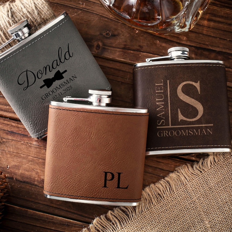 Personalized Flask - Etsy