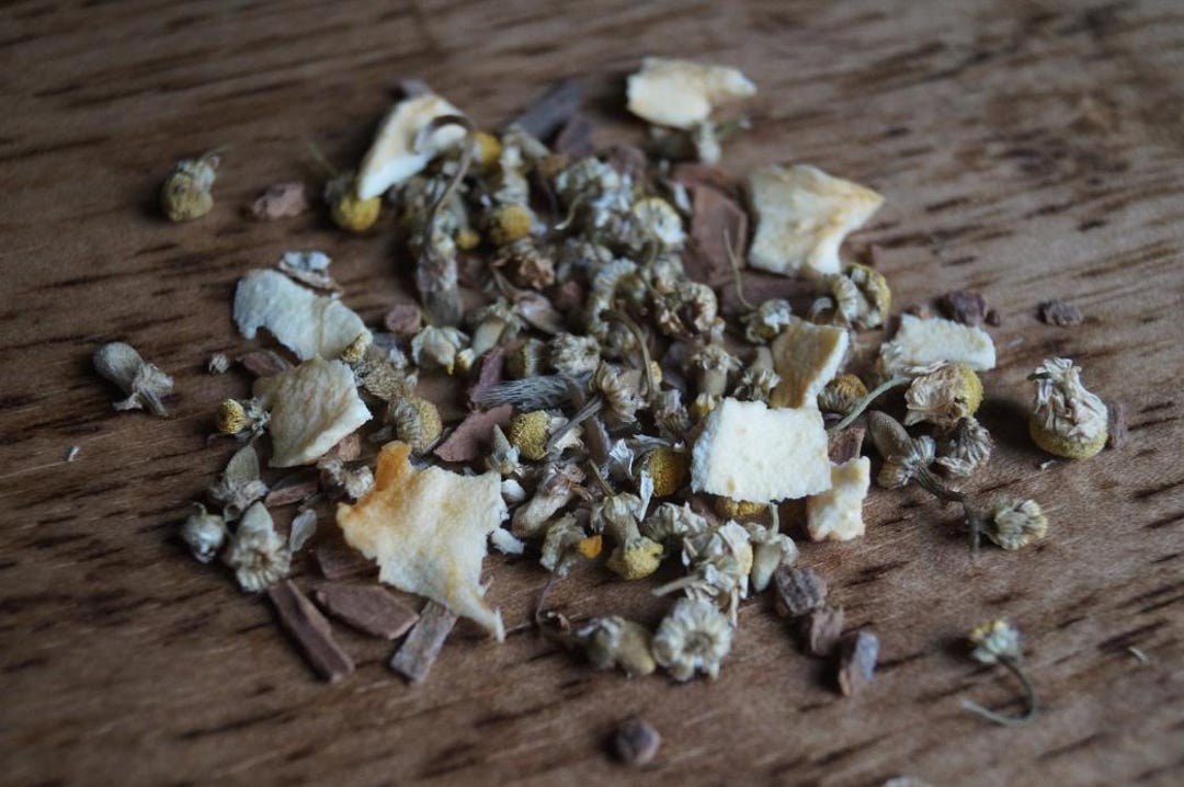 Apple Cinnamon Loose Leaf Tea- Fruity Tea, Apples, Chamomile, Decaf ...