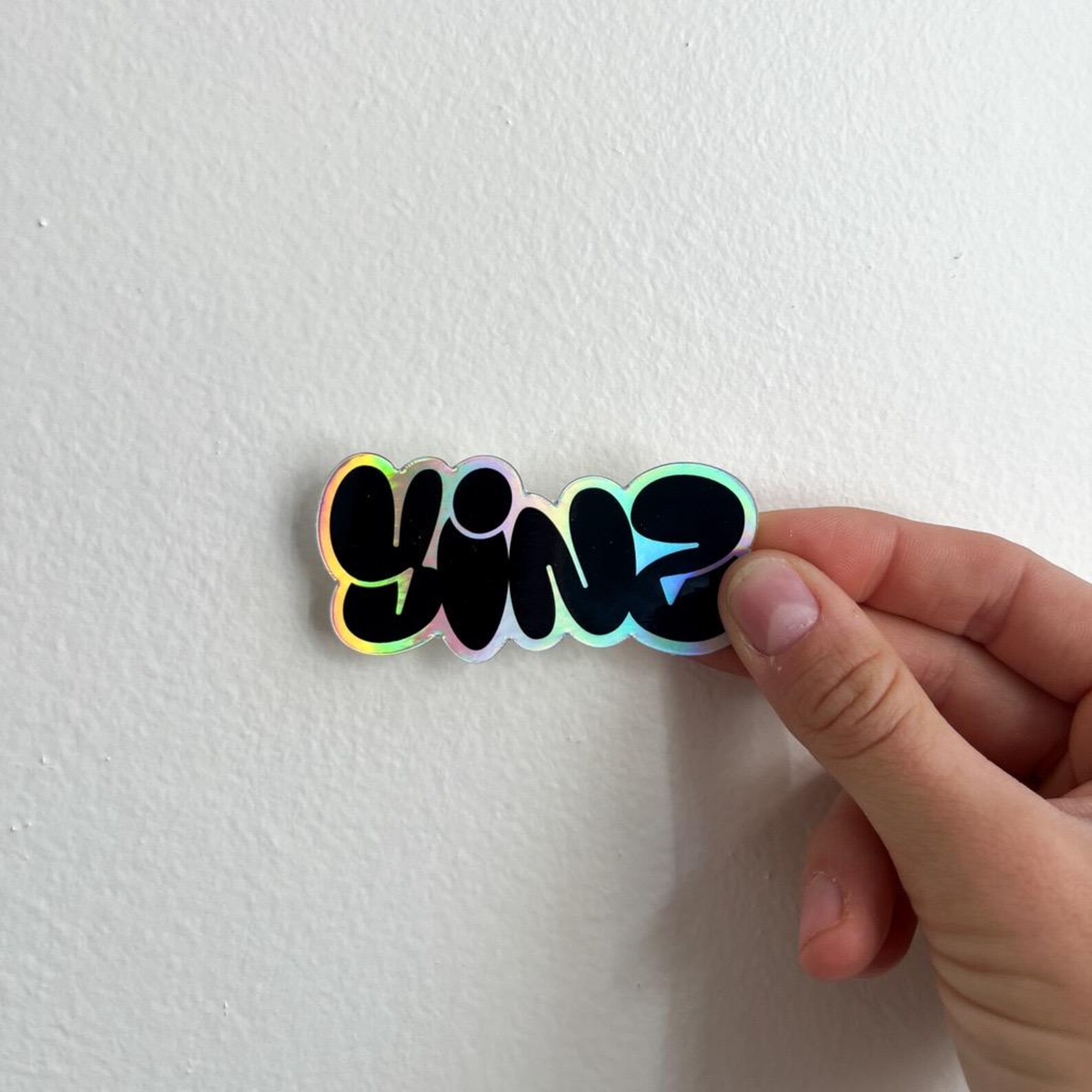 Yinz Holographic Sticker - PGH - Pittsburgh Sticker, High Quality Vinyl ...