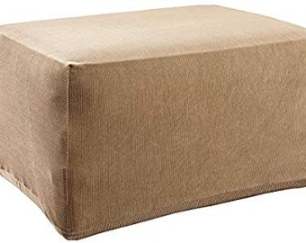 Ottoman slipcover | Etsy