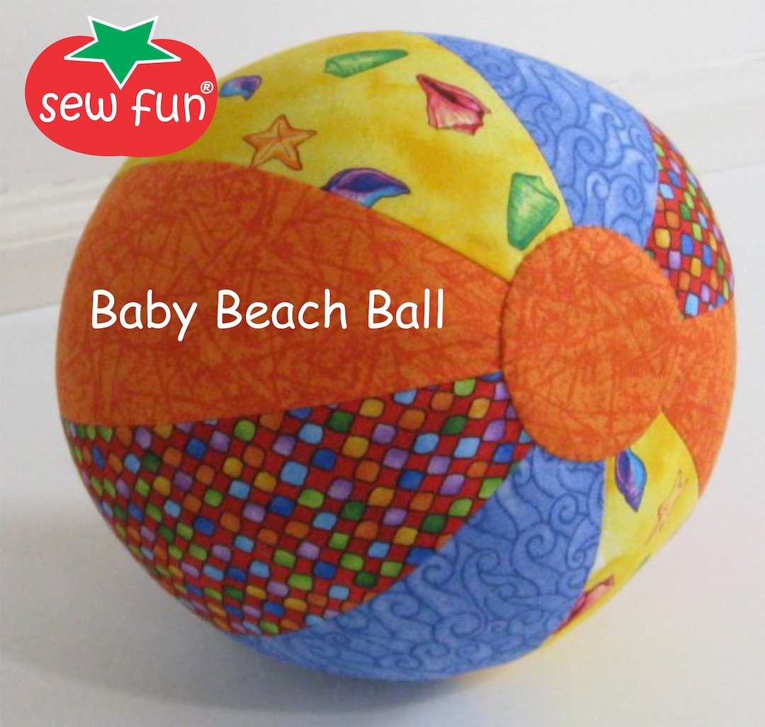 Quilted Beach Ball Sewing Pattern Sew Fun® Sewing Pattern, PDF Download ...