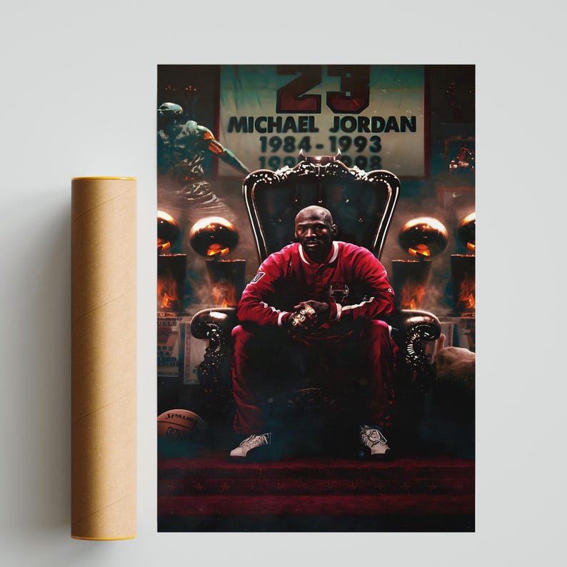 Michael Jordan Poster, Michael Jordan Print, Michael Jordan NBA Poster ...