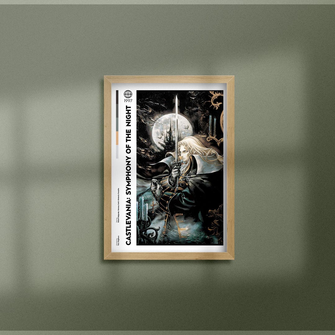 Castlevania Poster, Castlevania Anime Print, Castlevania Wall Art ...