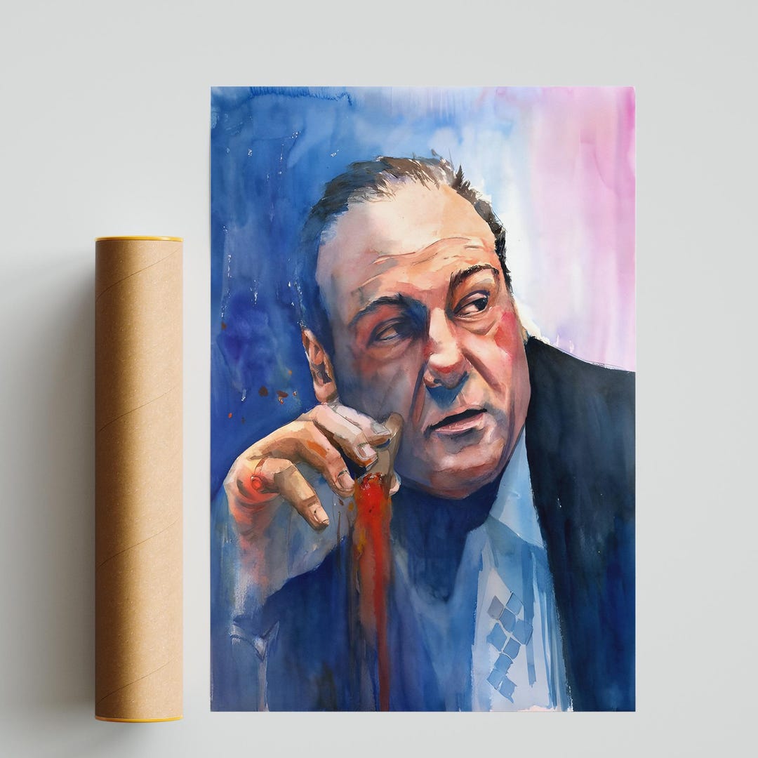 The Sopranos Poster, Photography Prints, the Sopranos Print, Tony ...