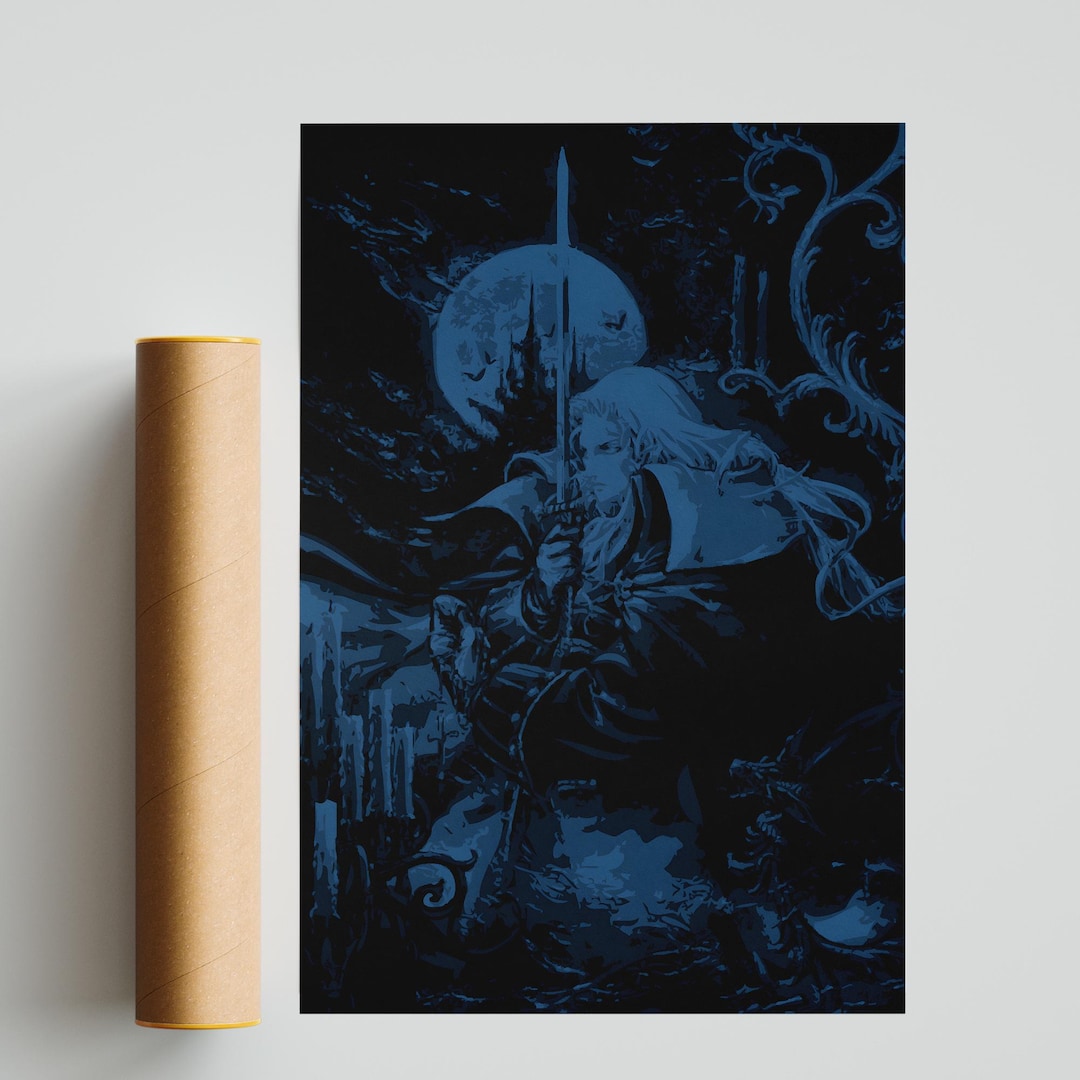 Castlevania Poster, Castlevania Anime Print, Castlevania Wall Art ...