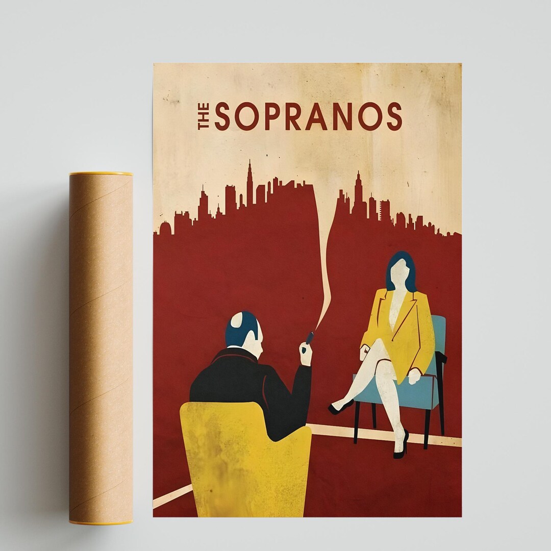 The Sopranos Poster, Photography Prints, the Sopranos Print, Tony ...