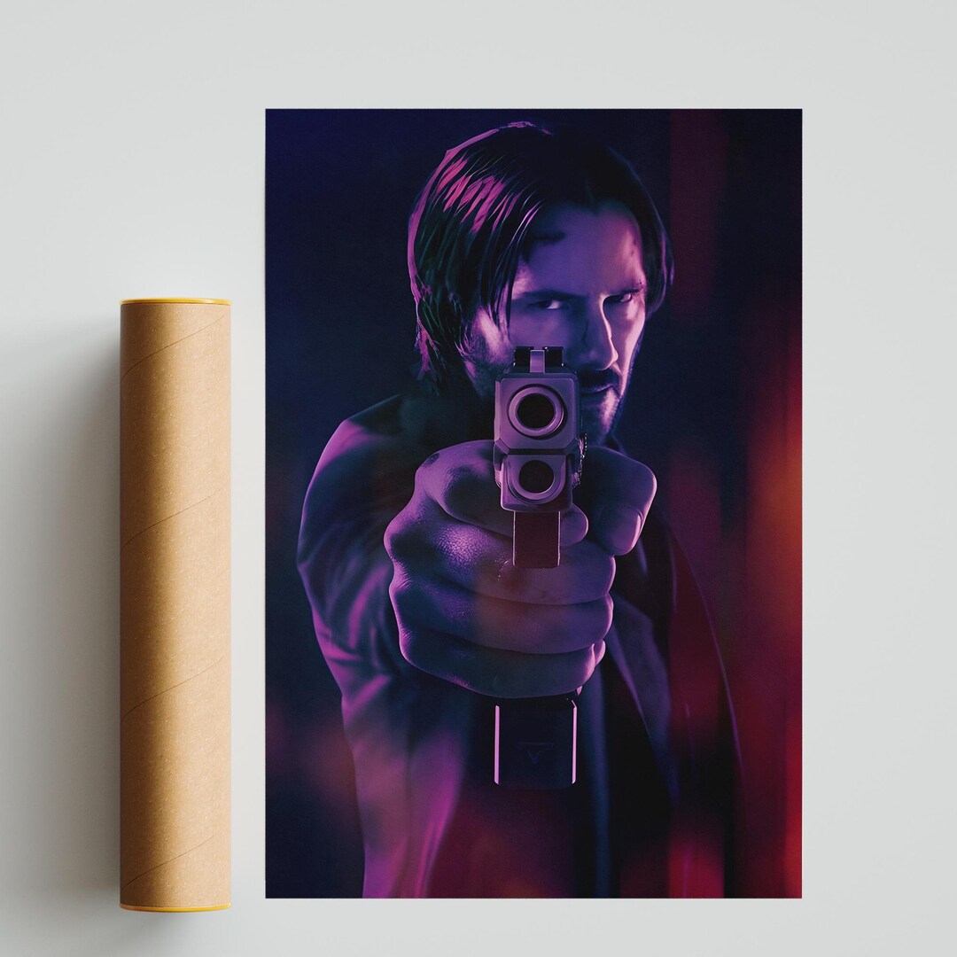 John Wick Poster, Photography Prints, John Wick Print, Keanu Reeves ...