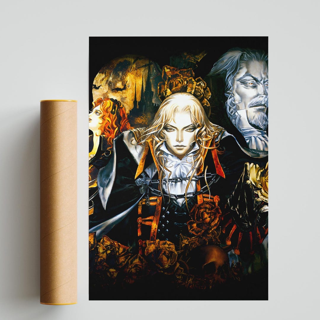 Castlevania Poster, Castlevania Anime Print, Castlevania Wall Art ...