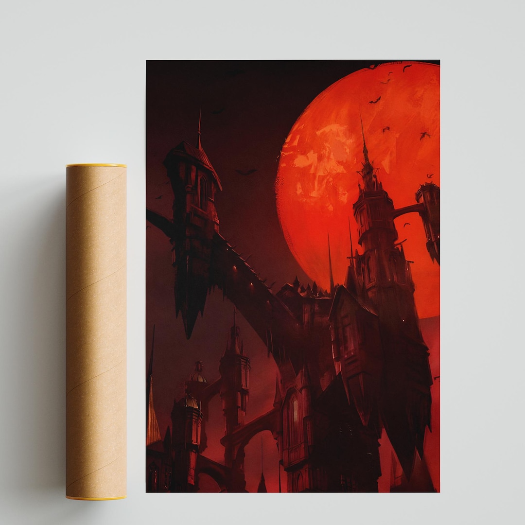 Castlevania Poster, Castlevania Anime Print, Castlevania Wall Art ...