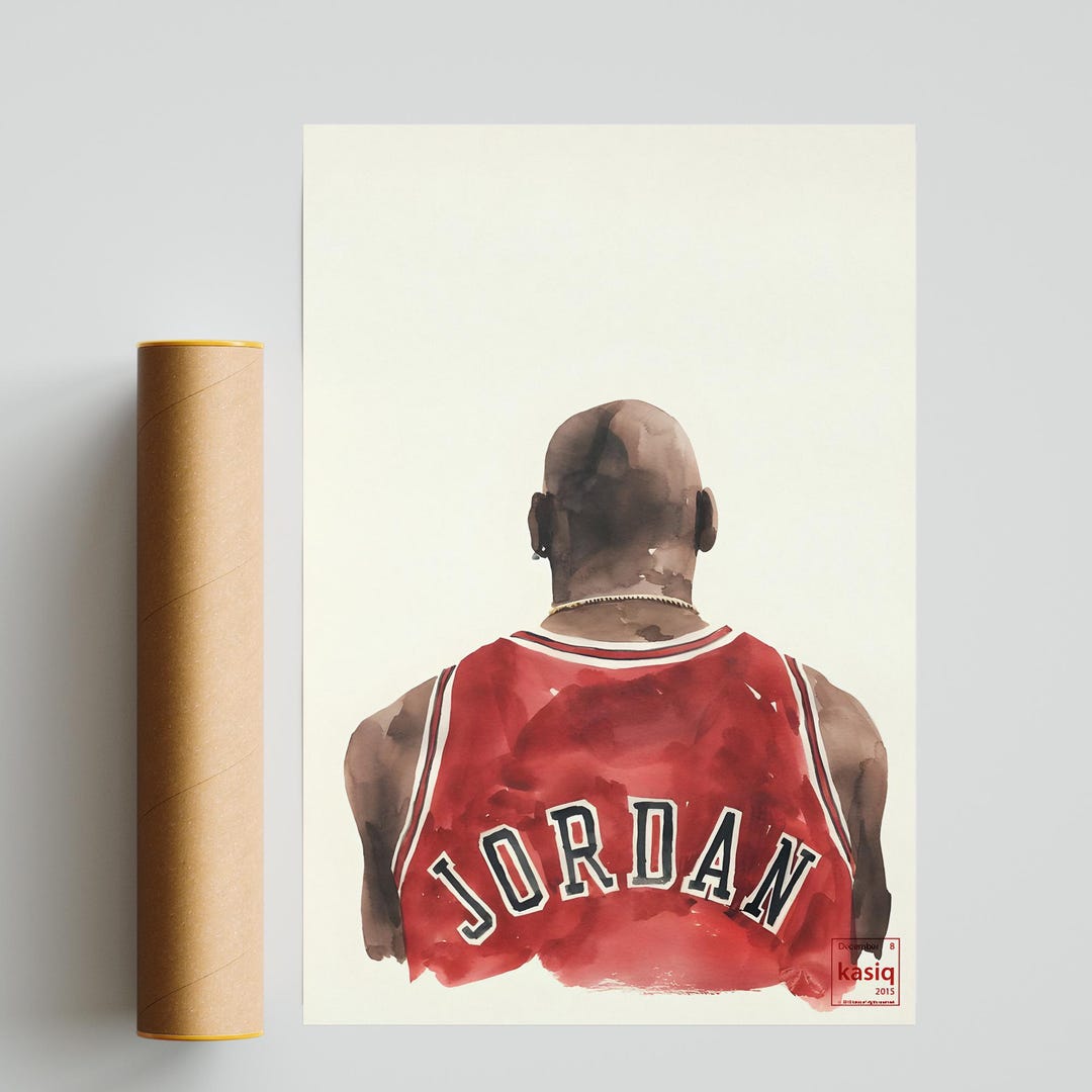 Michael Jordan Poster, Michael Jordan Print, Michael Jordan NBA Poster ...