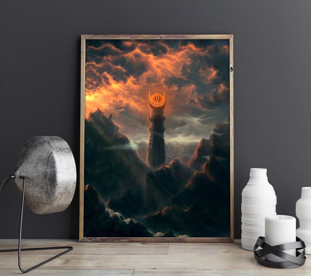 Lord of the Rings Poster, Lord of the Rings Print, Lord of the Rings ...