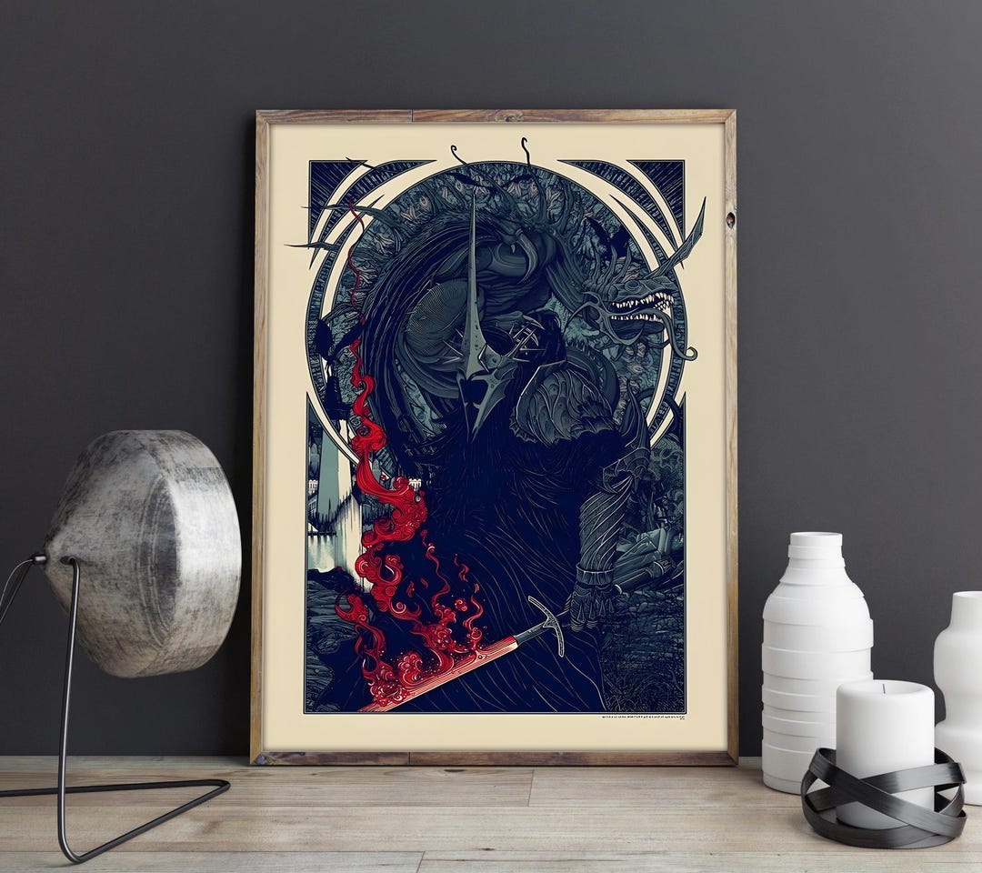 Lord of the Rings Poster, Lord of the Rings Print, Lord of the Rings ...