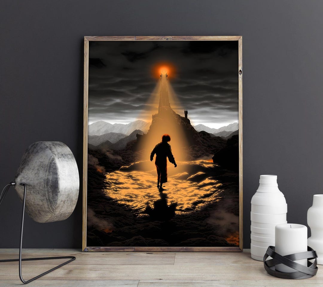 Lord of the Rings Poster, Lord of the Rings Print, Lord of the Rings ...