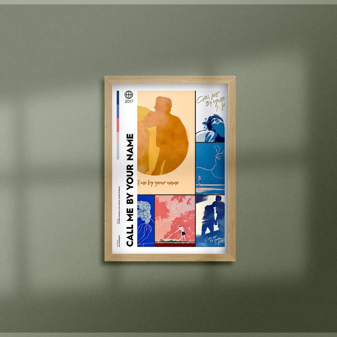 Call Me by Your Name Poster, Call Me by Your Name Print, Call Me by ...
