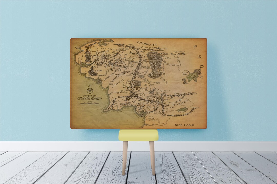 Lord of the Rings Poster, Lord of the Rings Print, Lord of the Rings ...