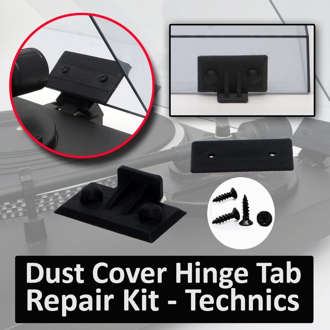 Technics Turntable Dust Cover Hinge Repair Kit - Tab Style Lids - Etsy