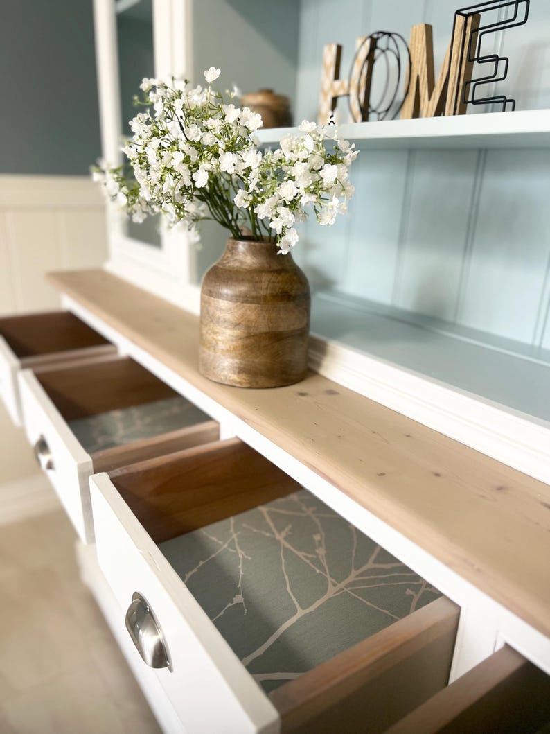 Hampton, Farmhouse, Buffet Hutch, Sideboard - Etsy