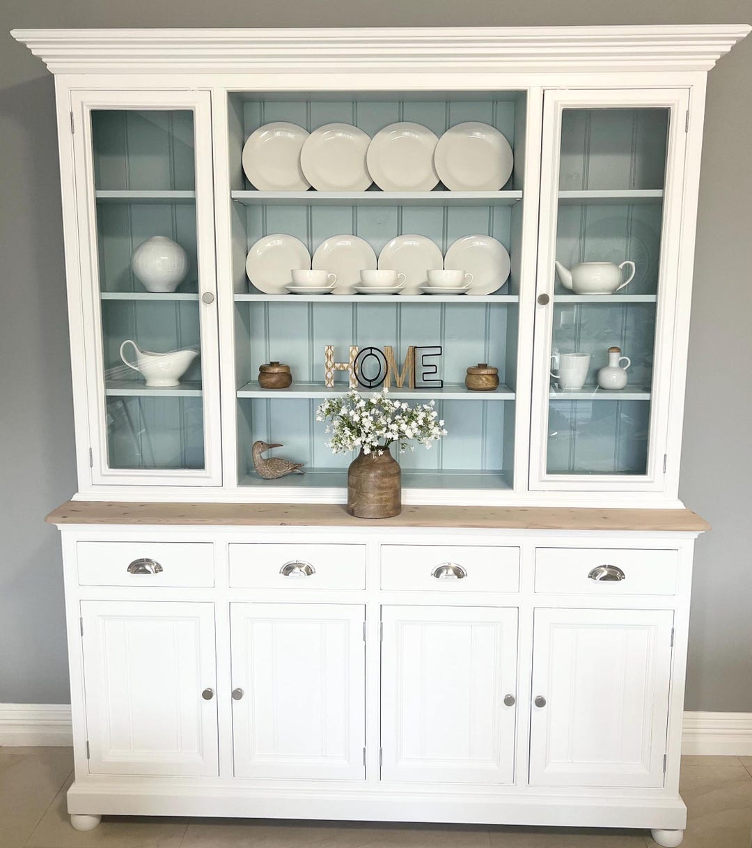 Hampton, Farmhouse, Buffet Hutch, Sideboard - Etsy