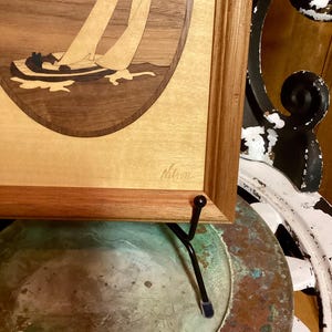 Vintage Hudson River Inlay Marquetry by Jeff Nelson - Etsy
