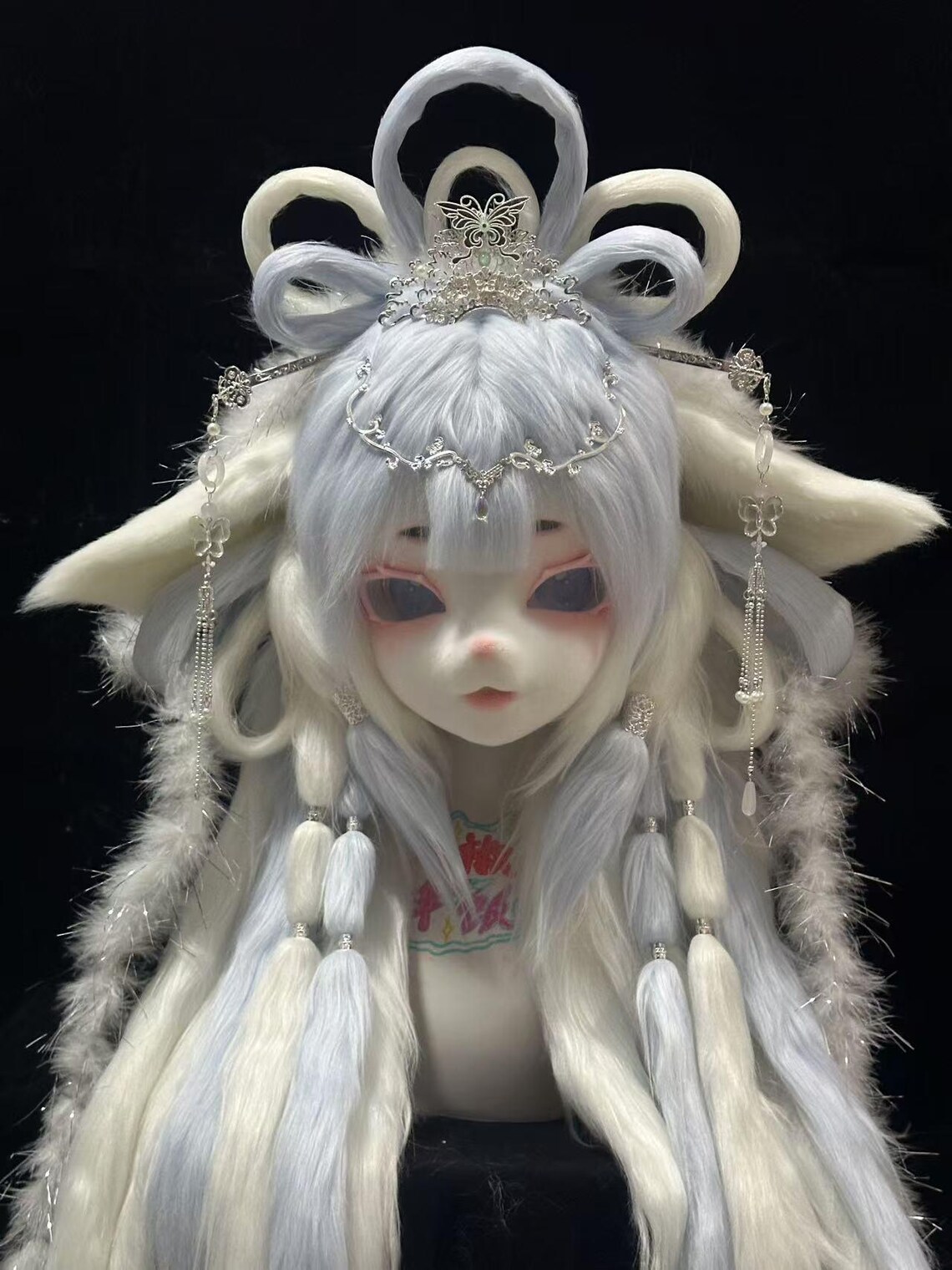 Kig Kemono Mask,cute Furry Mask Head, Fur Cos, New Fur Suit Head ...