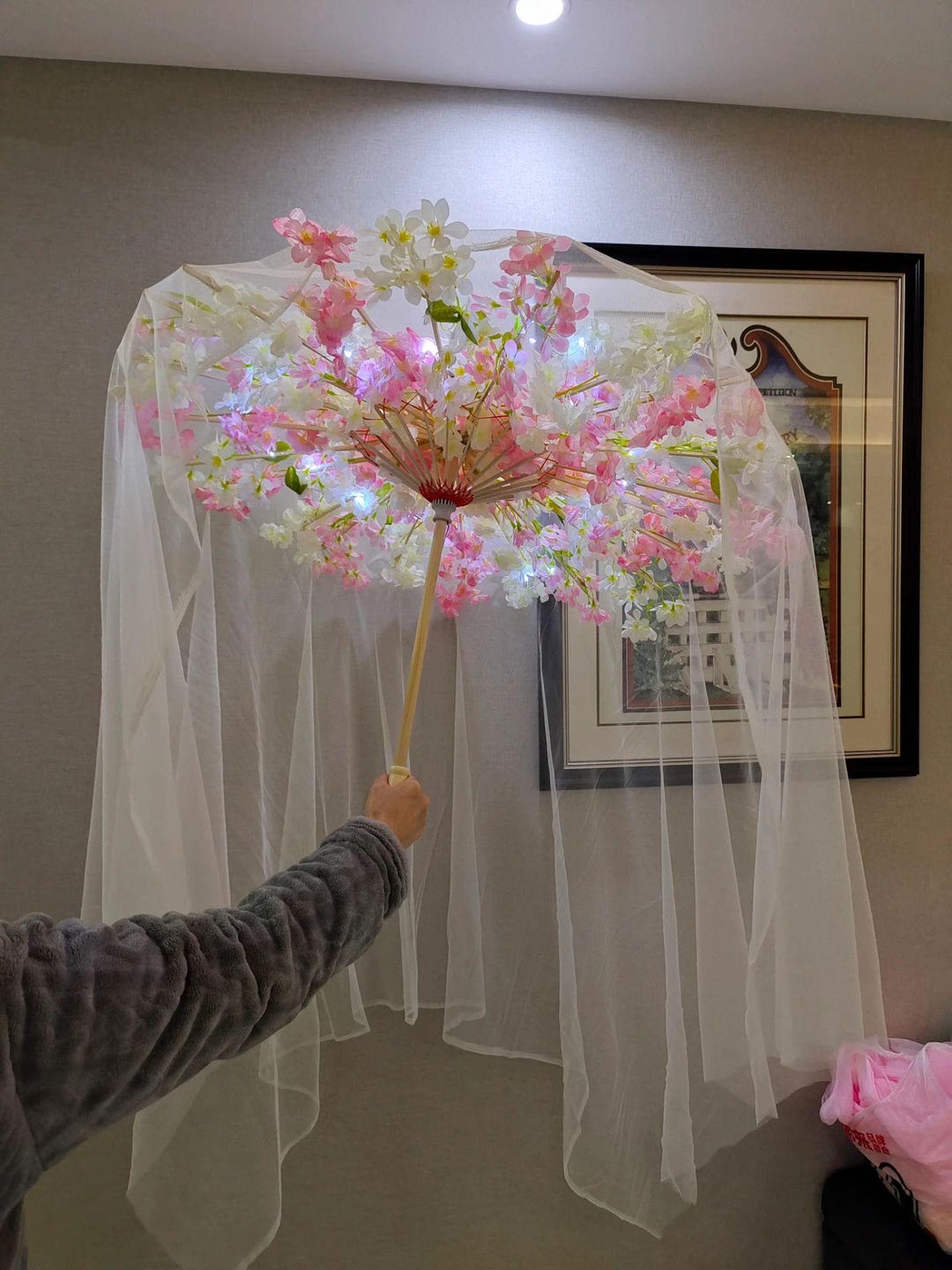 Wedding Umbrella,flower Umbrella,photo Umbrella,light Umbrella,lolita ...
