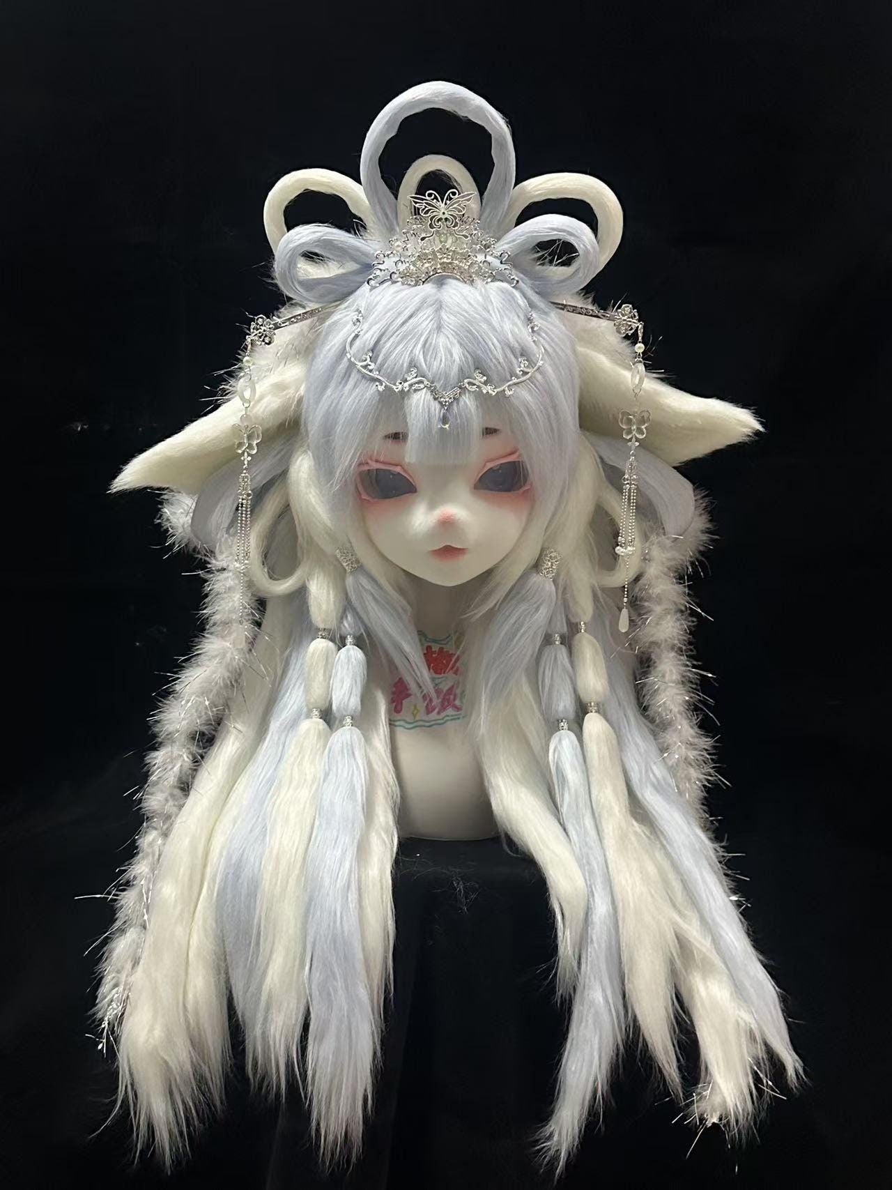 Kig Kemono Mask,cute Furry Mask Head, Fur Cos, New Fur Suit Head ...