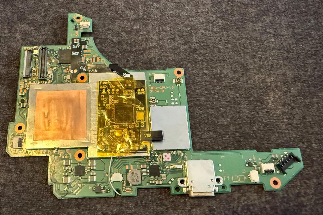 Switch OLED Motherboard Replacement With RP2040 Chip Installed - Free ...