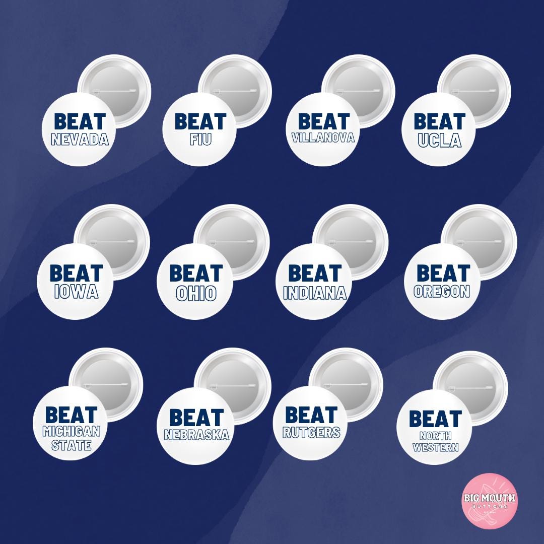 Penn State Button Pack - Etsy