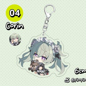 Zenless Zone Zero Keychain Victoria House Acrylic 6cm | Lycaon Agent ...