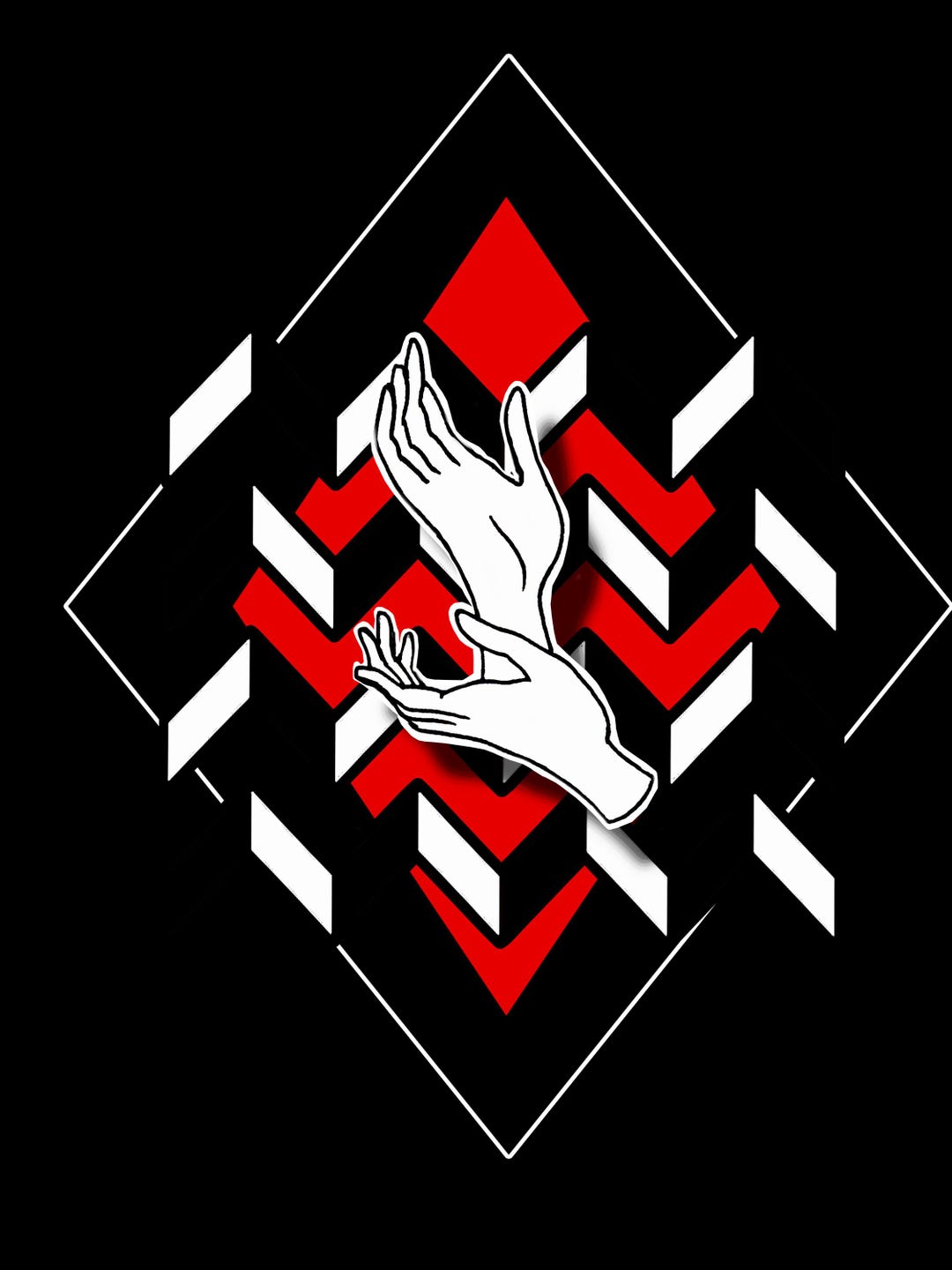 Twin Peaks meanwhile Original Design Holographic Sticker - Etsy