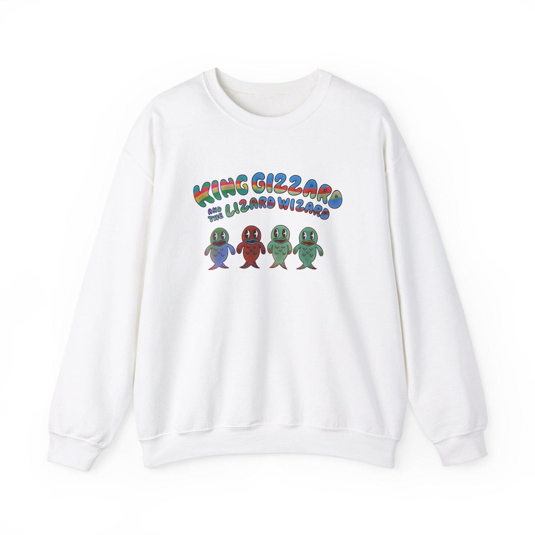 Colorful King Gizzard and the Lizard Wizard Unisex Sweatshirt, Dancing ...