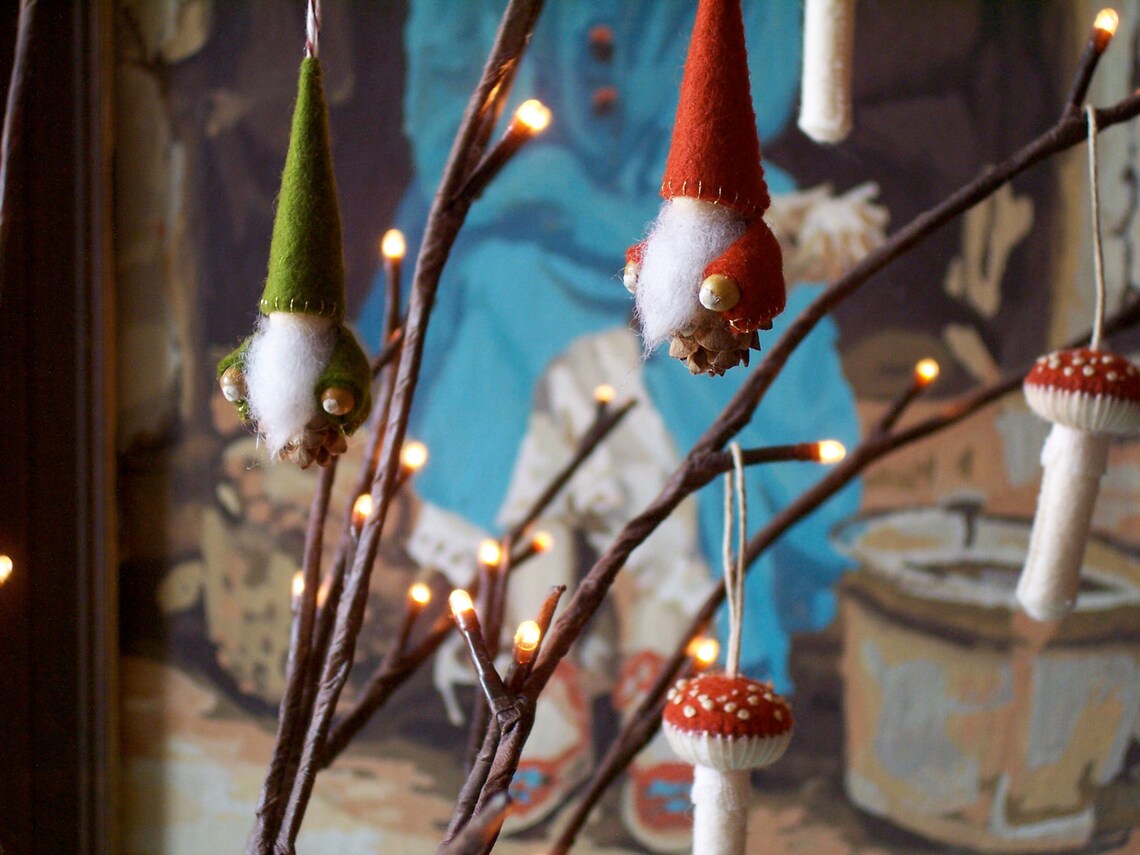 Wee Little Toadstool 3 to a Set - Etsy