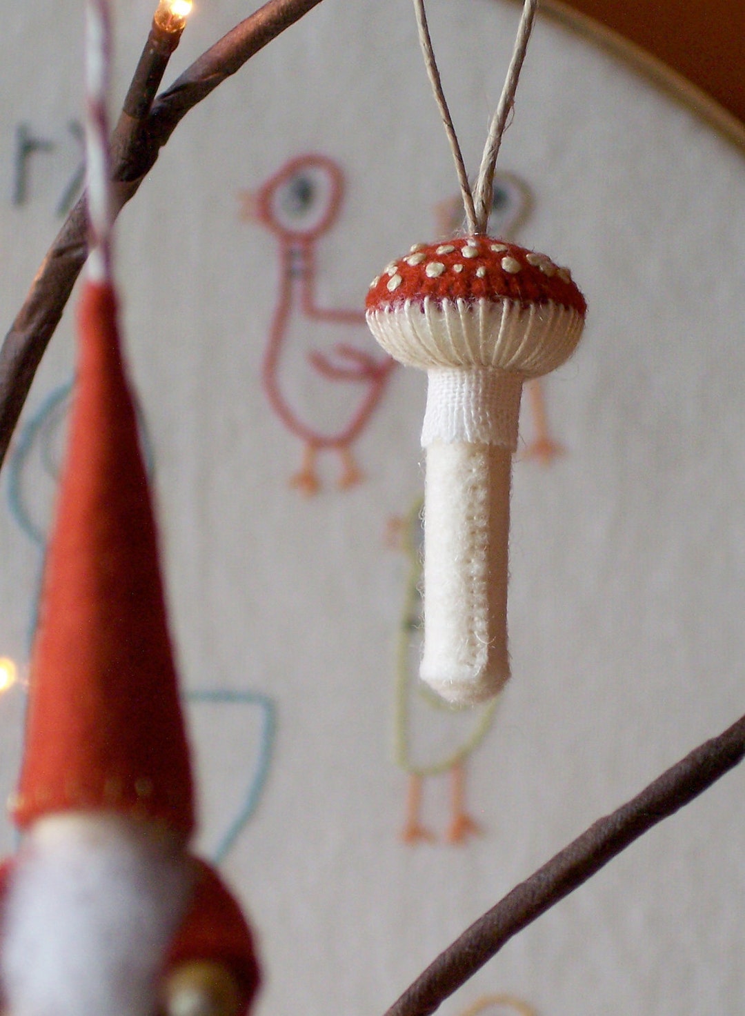 Wee Little Toadstool 3 to a Set - Etsy