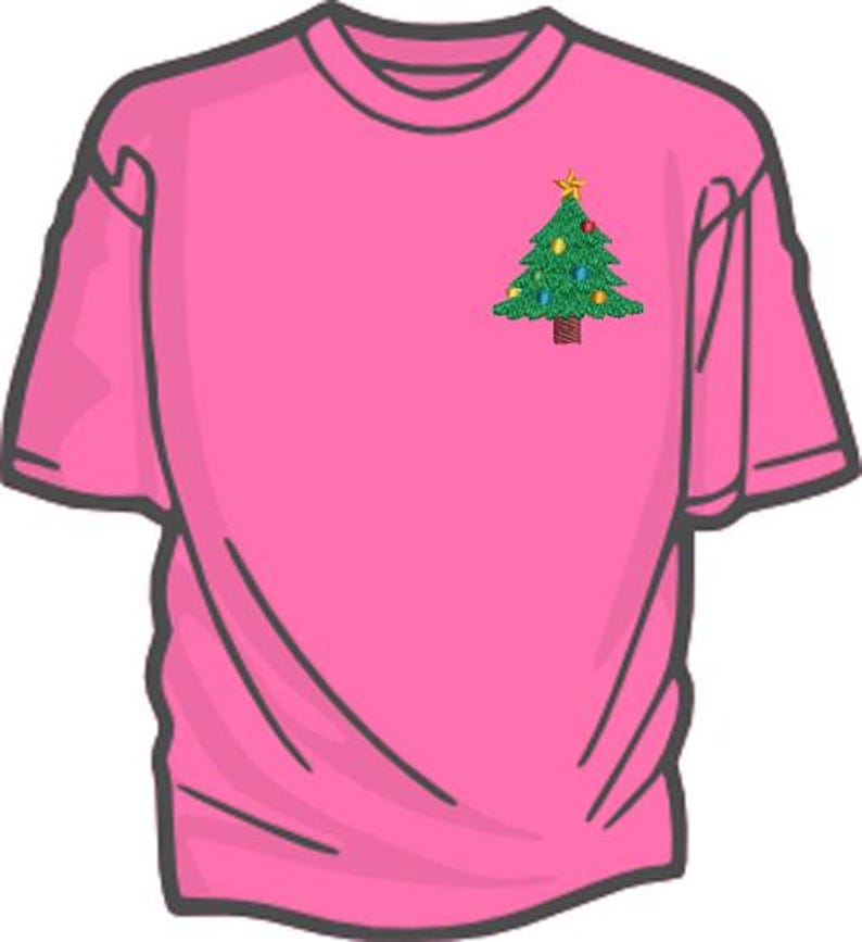 Mini Christmas Tree Dst File for Embroidery Tajima, Barudan or Any ...