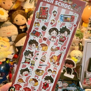 HQ Volleyball Boys Sticker Sheets - Etsy