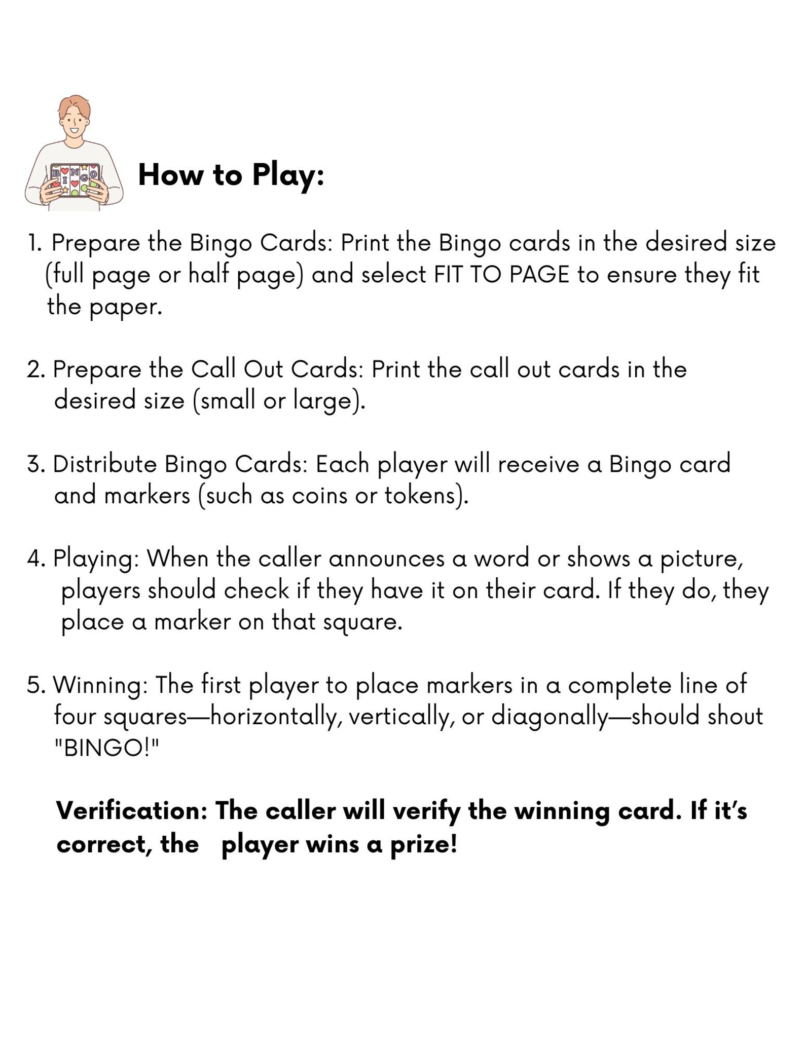 Musical Instruments Bingo Game | Music Class Printable | Kids Music ...