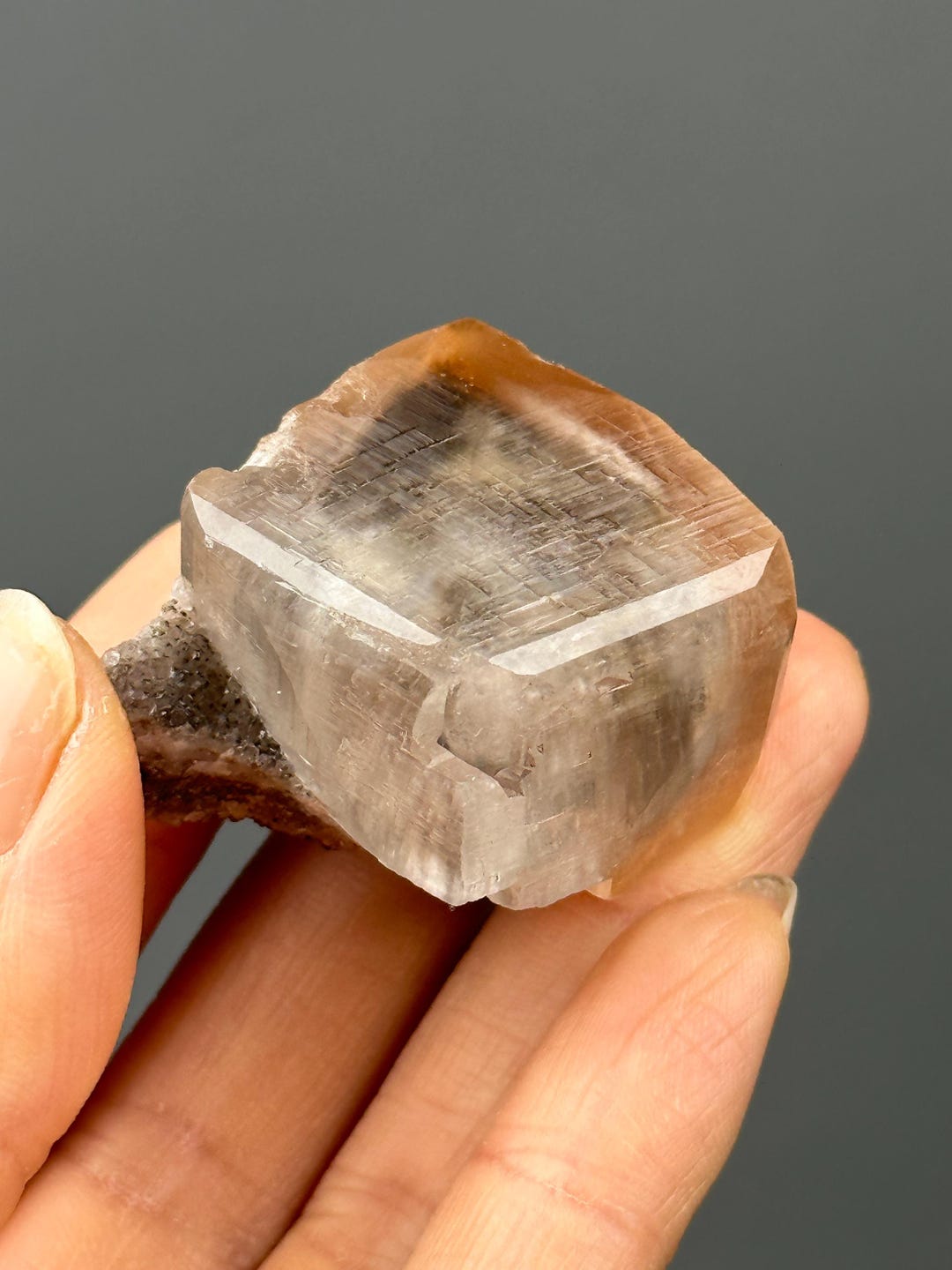 Large Calcite Crystal: Natural Mineral Specimen From Hunan, China - Etsy