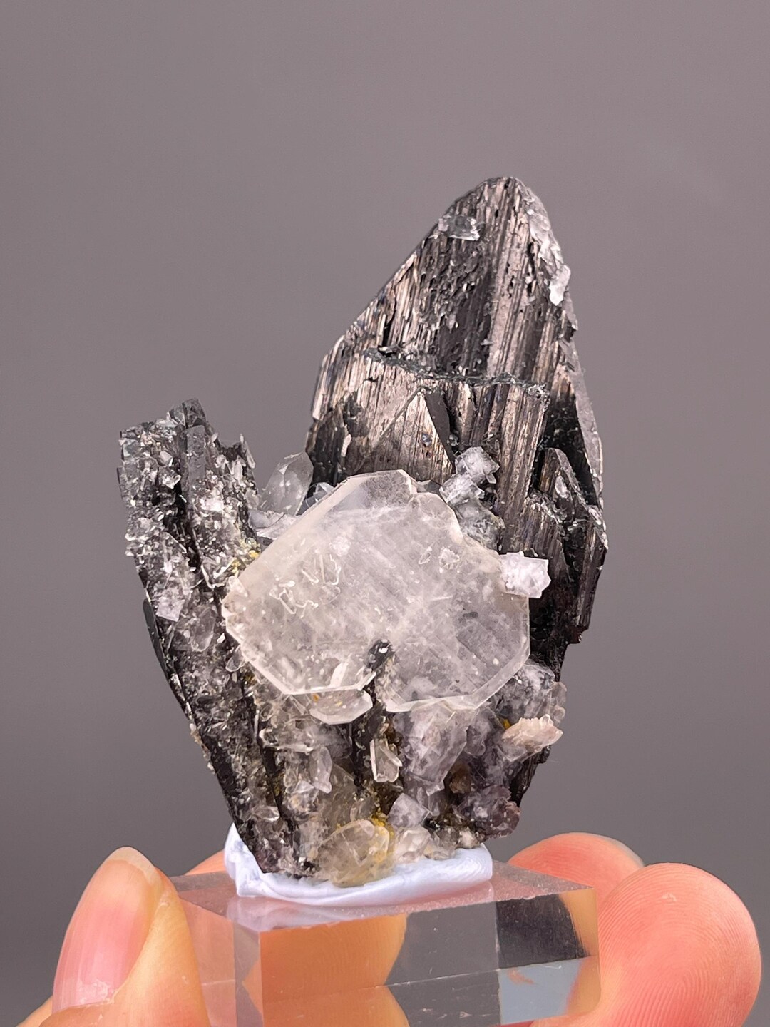 Cassiterite Metallic Crystal | Xuebaoding Mountain, Sichuan, China ...