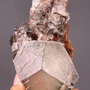 Rare Twin Benz Calcite Mineral Specimen on Matrix From Fujian, China ...