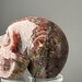 Garnet Red Crystal Skull | Hand-carved Gemstone Art | Unique Display ...