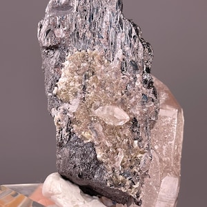 Cassiterite With Quartz | Metallic Luster | Yaogangxian Mine, China ...