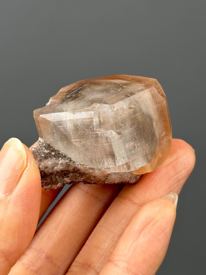 Large Calcite Crystal: Natural Mineral Specimen From Hunan, China - Etsy