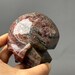 Red Garnet Skull - Hand-carved Crystal Decor - Bold Healing Stone ...