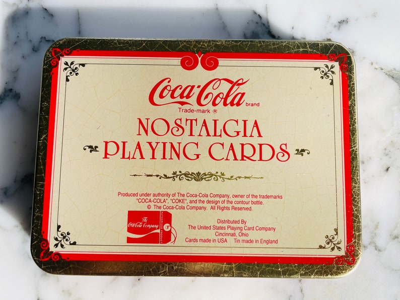 Coca-cola Playing Cards - Etsy