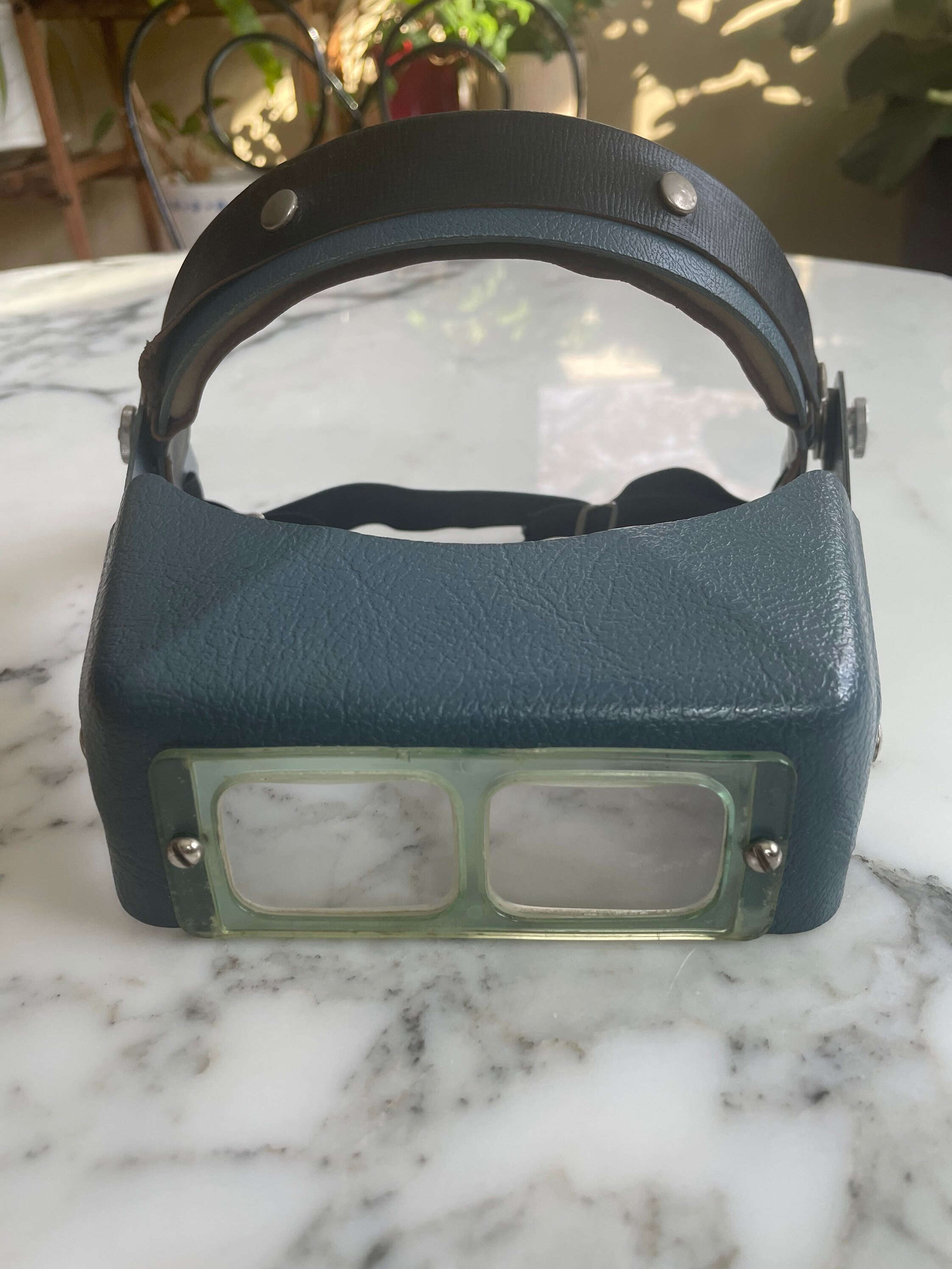 Optivisor - Optical Glass Binocular Magnifier - Etsy