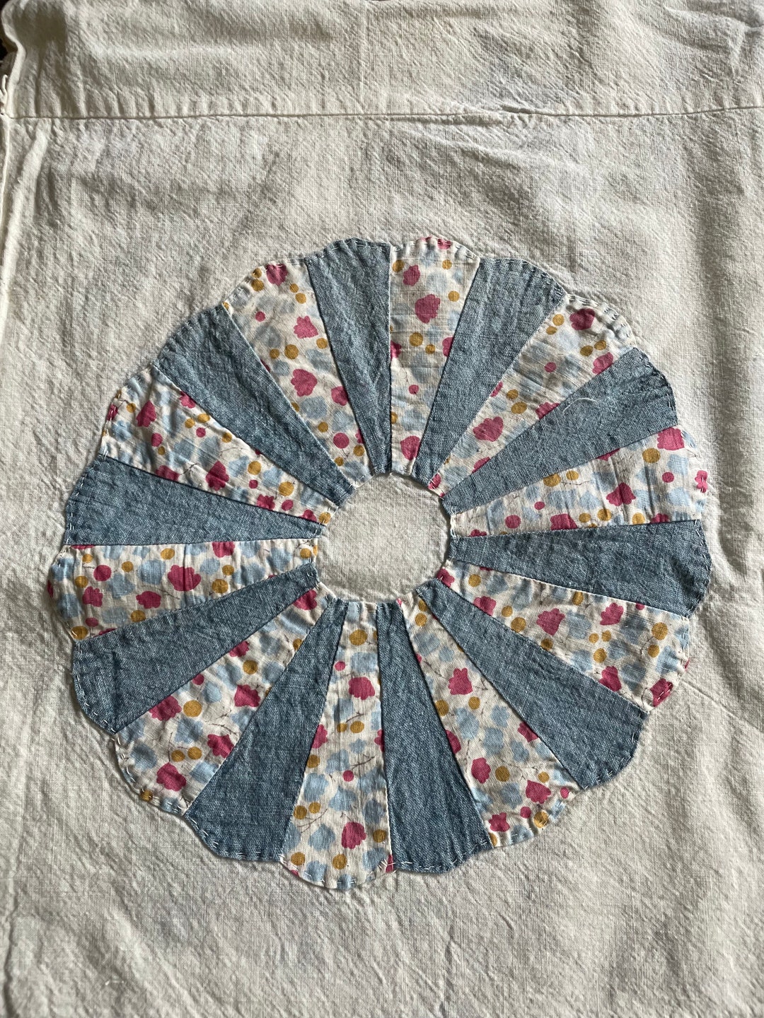 Quilt Depression Era Dresden Plate Pattern - Etsy