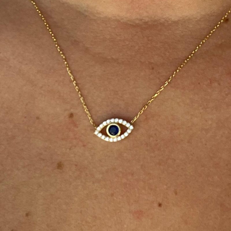 Lab Evil Eye Bracelet - Etsy