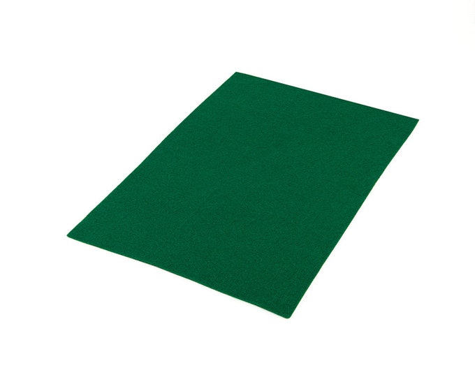 Acrylic Felt Sheets // Kelly Green // 9 X 12 X 3/64 Thick // Multiple ...